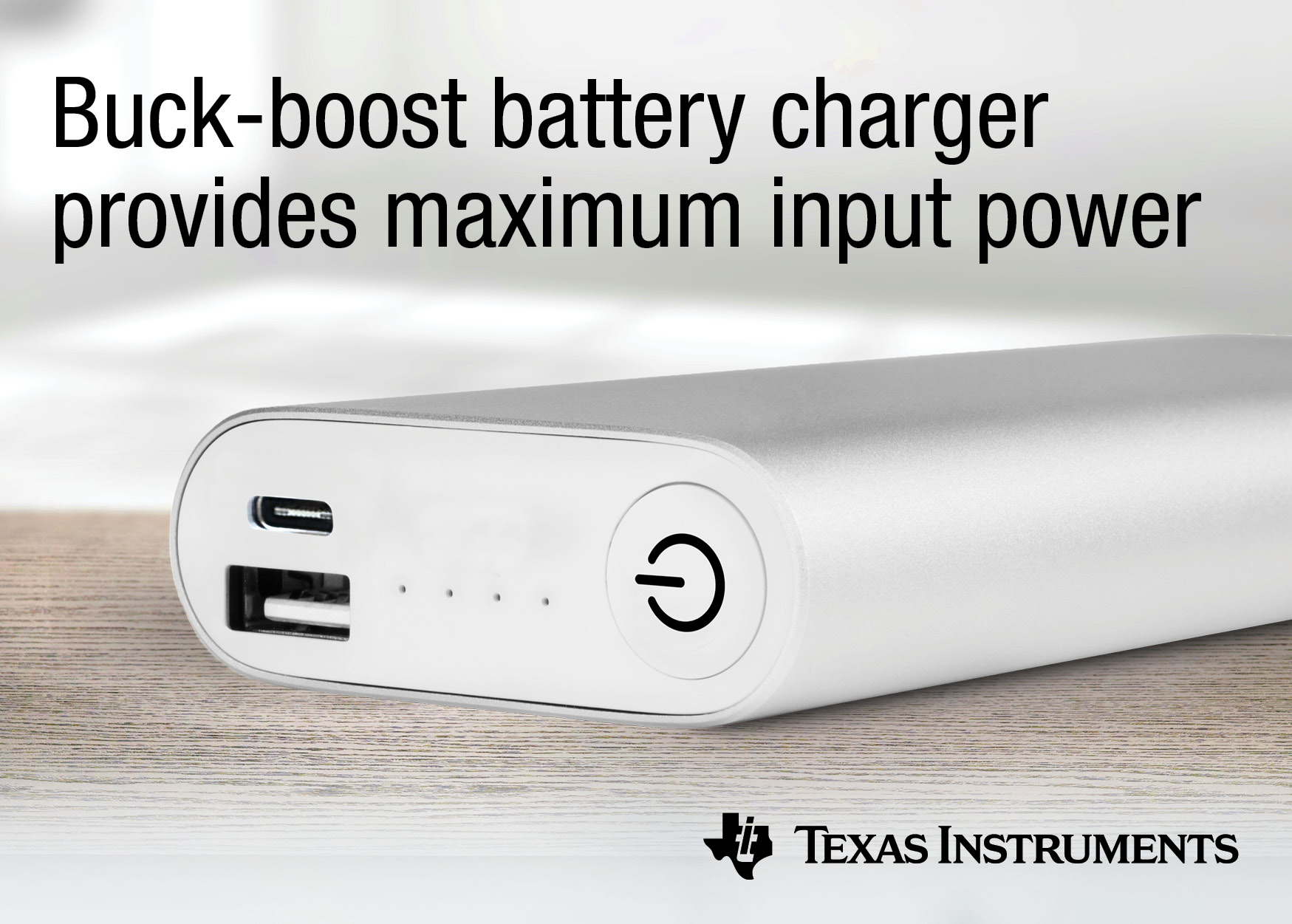 Buck-boost battery charge controllers support Type-C and USB Power ...