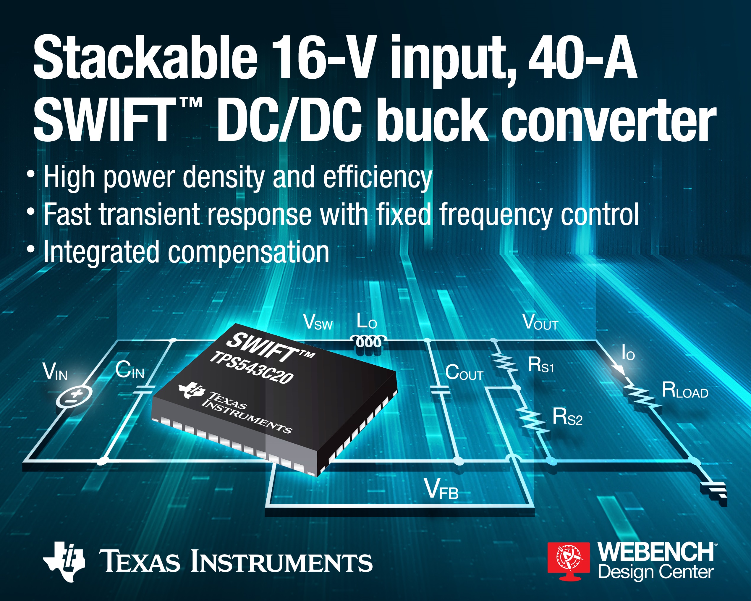 40-A synchronous DC/DC buck converter with advanced-current-mode ... 40-A synchronous DC/DC buck converter with advanced-current-mode ...