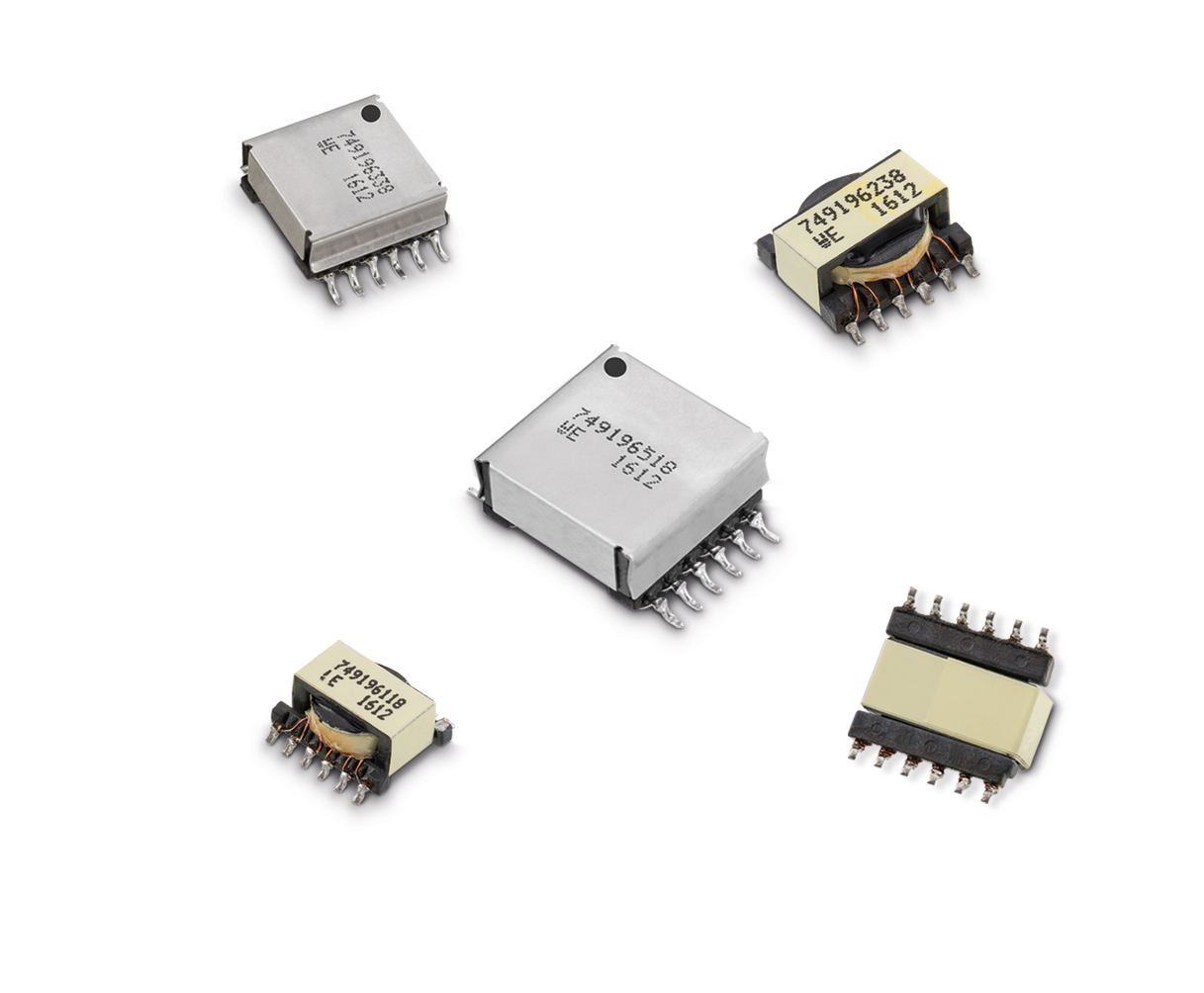 SMD transformers sport 1.5 kV isolation voltage, low core losses ...