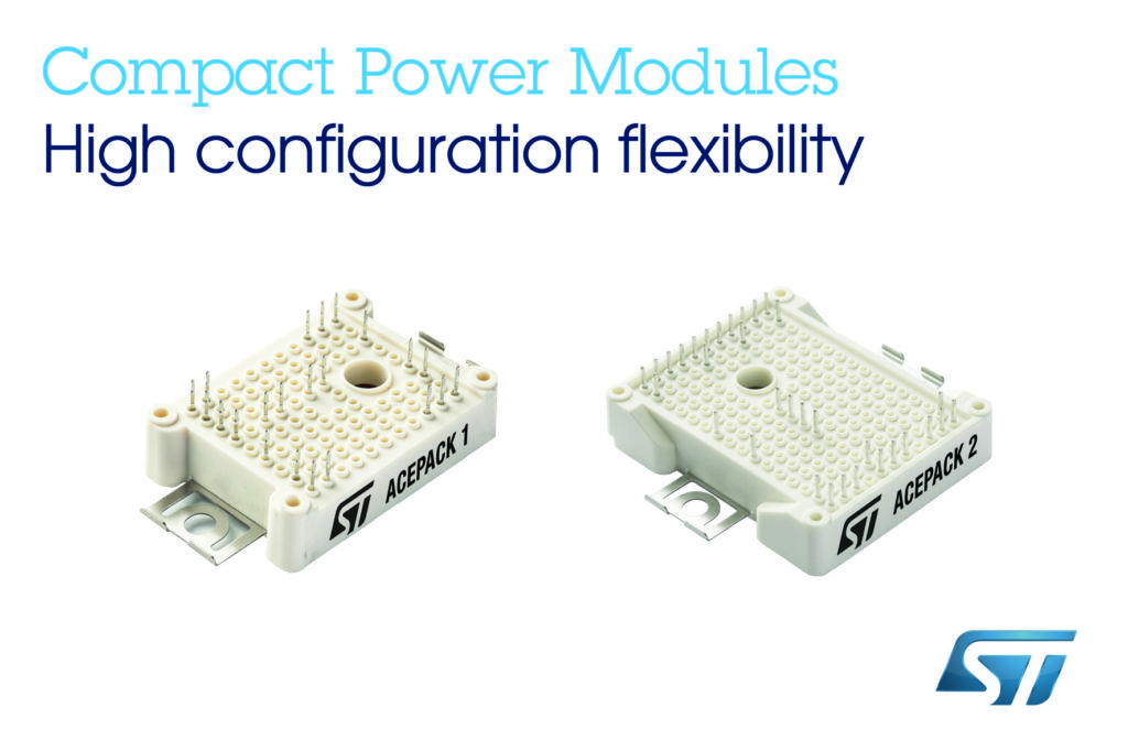STMicroelectronics IGBT modules handle up to 30 kW for motor drive, EV ...