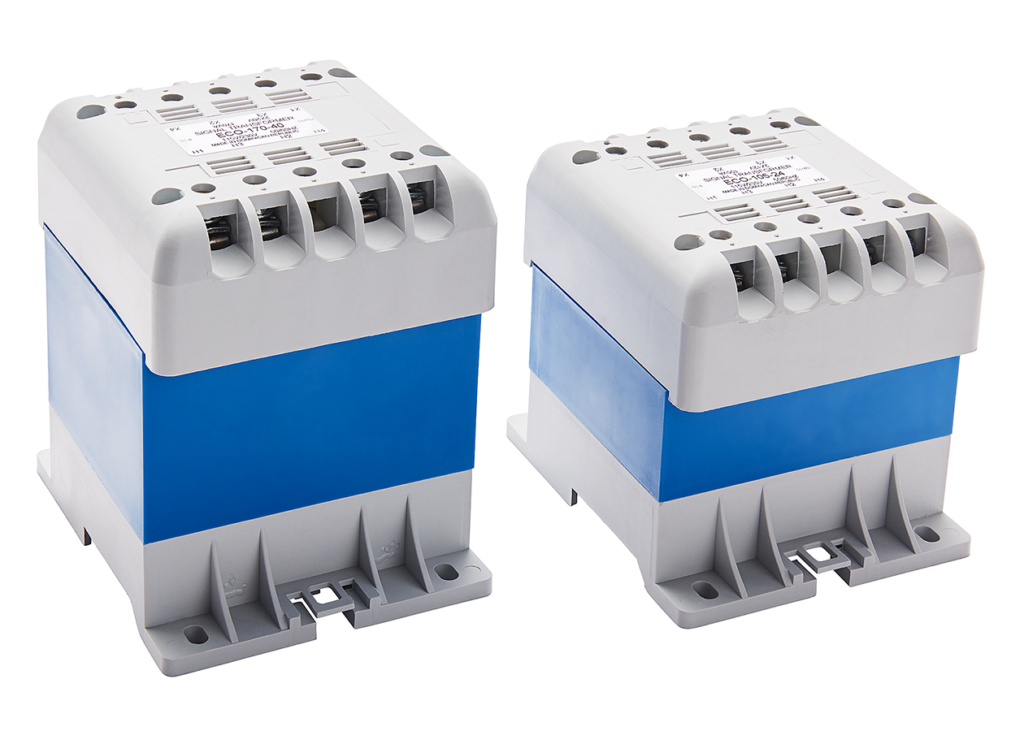 Signal Transformer isolation transformers feature touch-safe surfaces