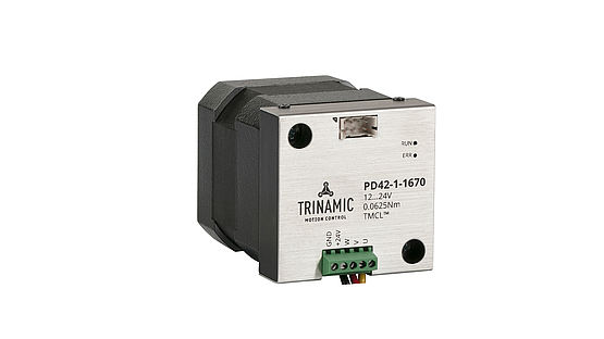 BLDC motors integrate Hall sensor for closed-loop FOC-based operation