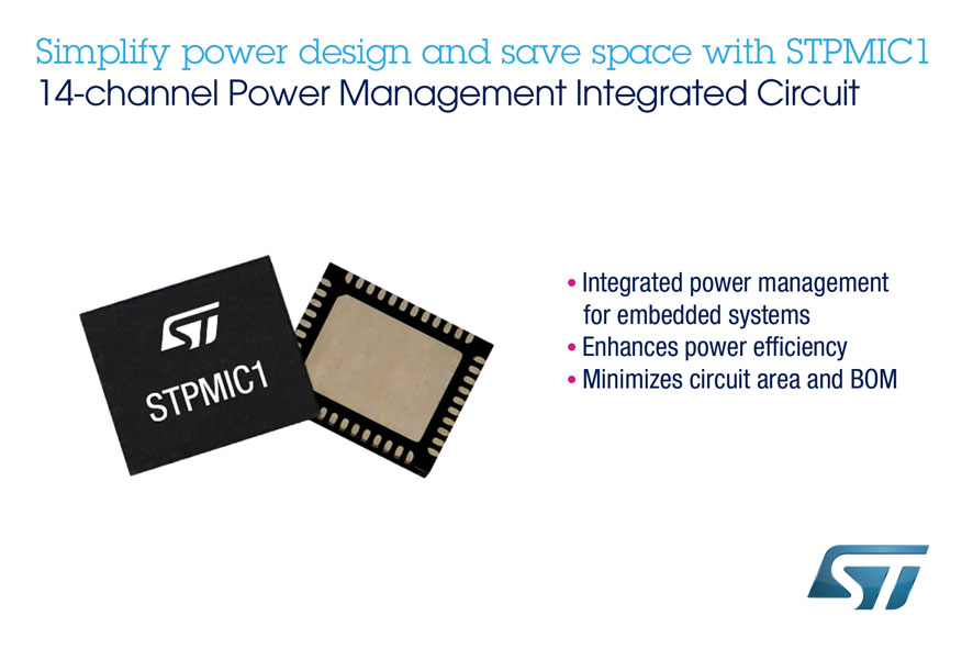 Pmics Optimized To Work With Stm32mp1 Arm Cortex A7 And Cortex M4 Core Mcus