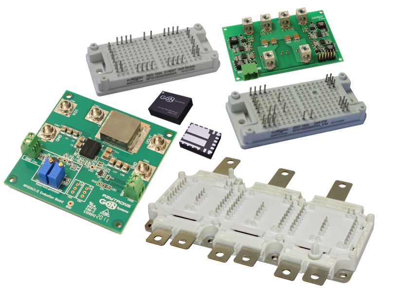 Eval kits speed GaN power device uses in industrial motors, energy storage systems, inverters ...